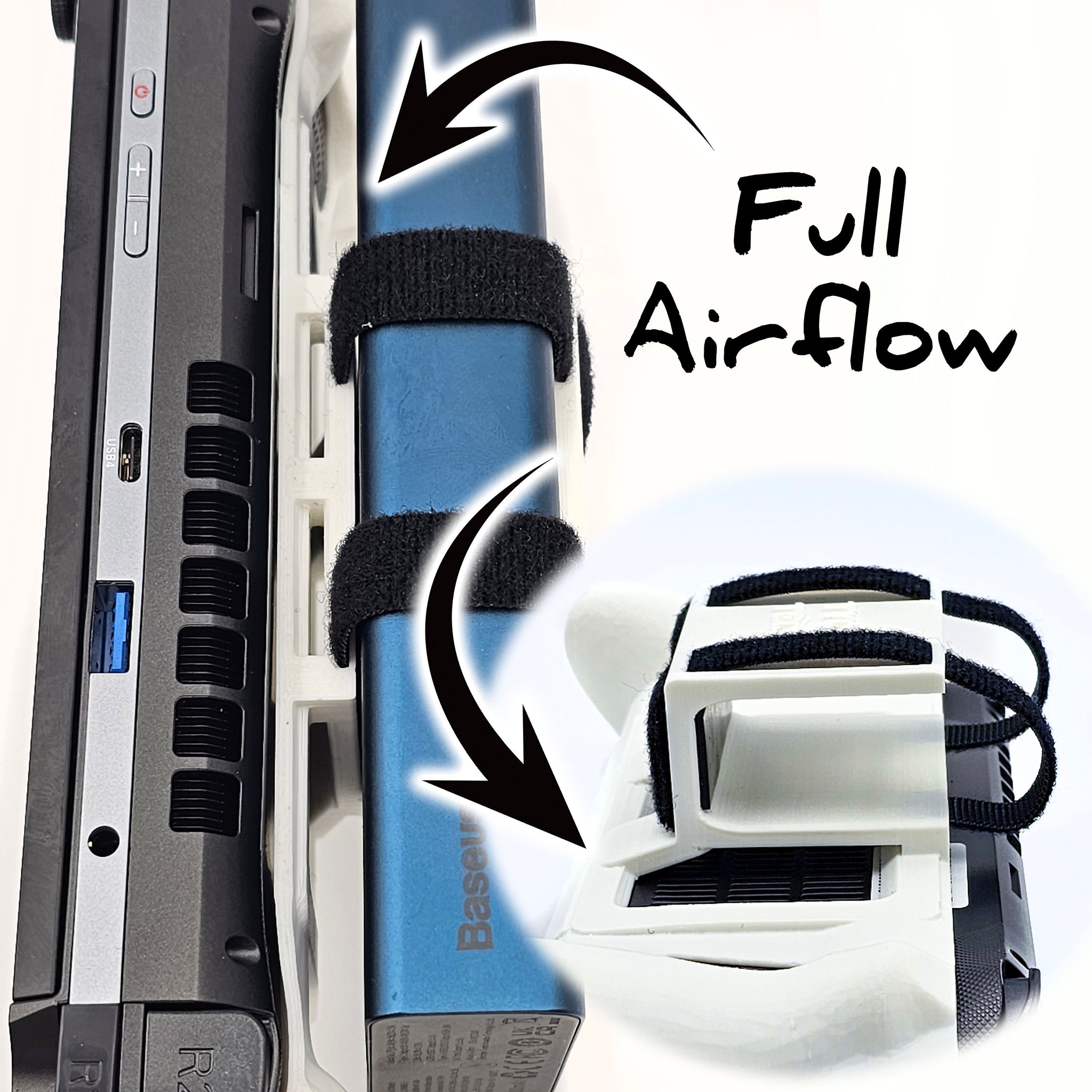 GPD Win 4 Grips Extender and Battery Mount – Tyco Tech 3D Printing