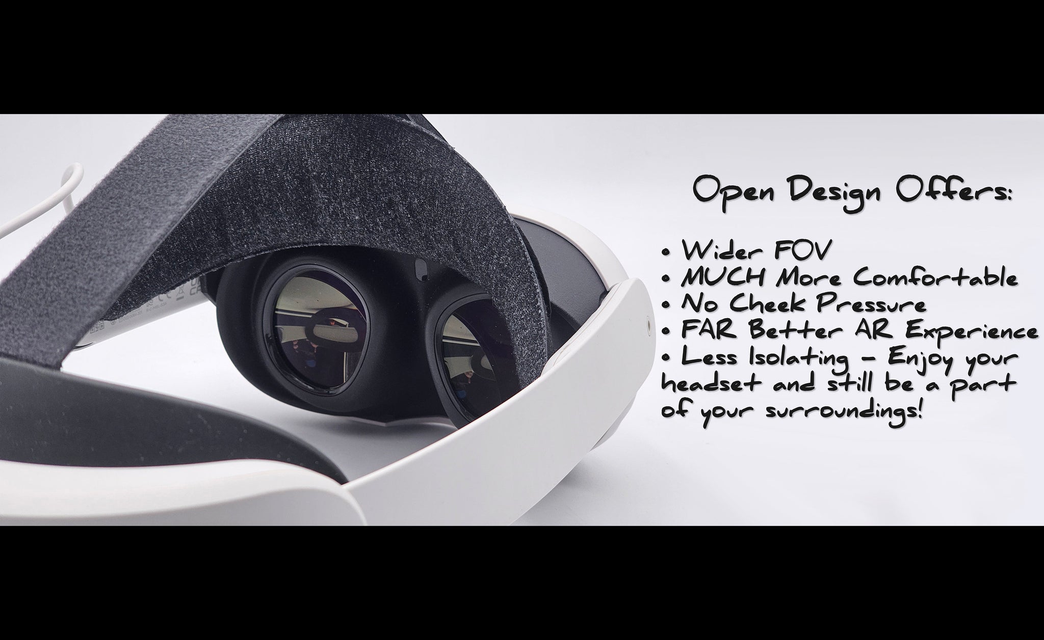 Meta Quest 3 Pro Style Facial Interface – Tyco Tech 3D Printing